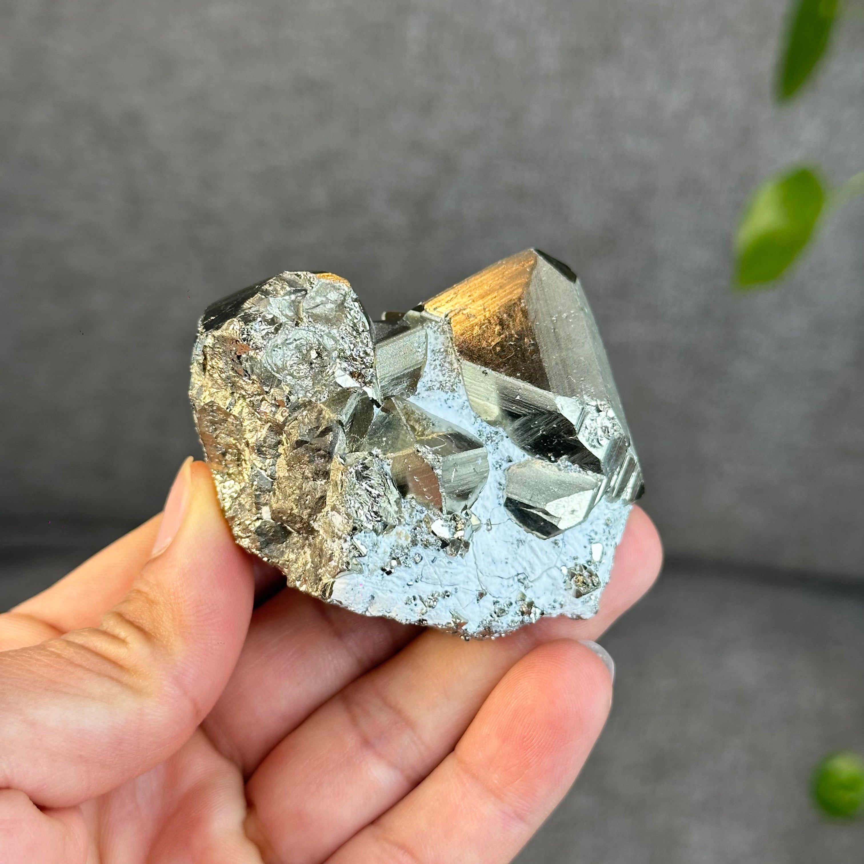Beautiful and Natural Pyrite Statue – Mountain Jade